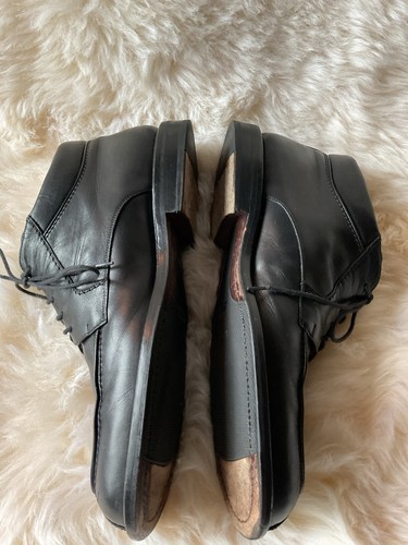 Mezlan Chuka Boot Split & Moc Toe Black Men's Shoes Size 10.5 M Spain ...