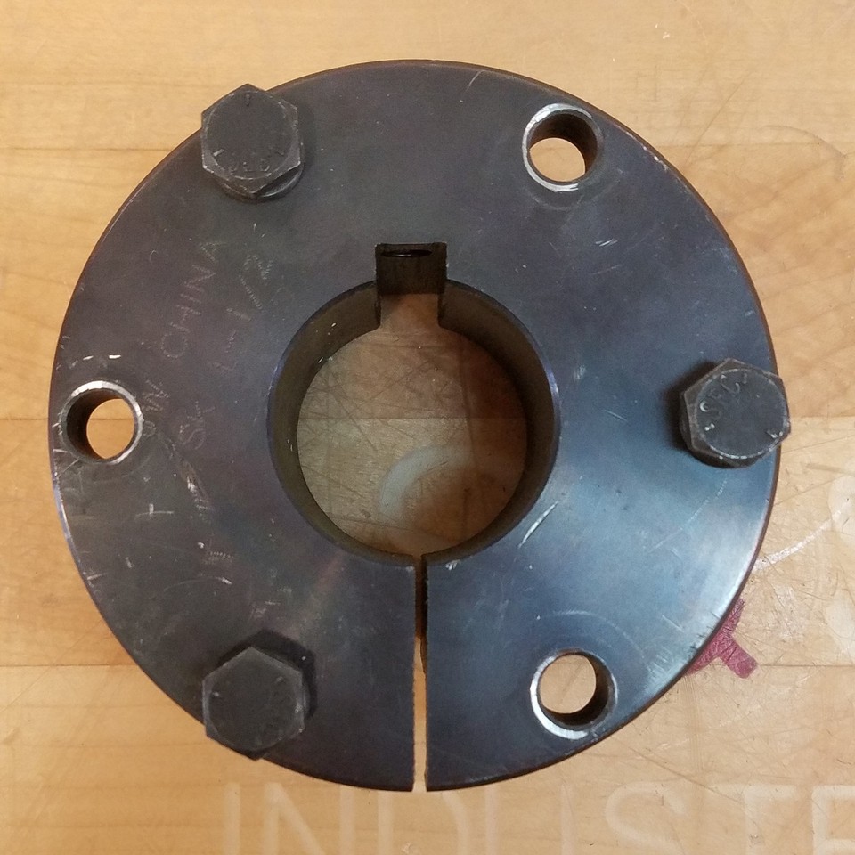 SK 1-1/2 Coupling, 1-1/2" Bore, 3/8" Keyway, 2-3/4" - 3-7/8" Outer ...