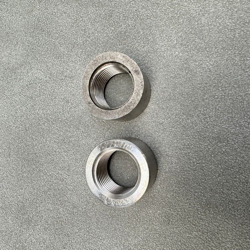 2Pack O2 Oxygen Sensor Curve Notched Nut Bung M18 X 1.5 304 Stainless ...