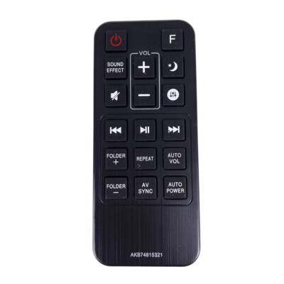 New Replace AKB74815321 For LG Sound Bar Remote SPJ4B-W SH5B SJ5Y SPJ5B ...