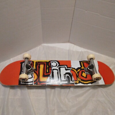 Blind Skateboard Tensor Trucks Blind Wheels 31" Long 7.5" Wide | eBay