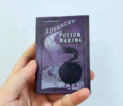 Harry Potter ADVANCED POTION MAKING Magic Textbook Readable Book Gift ...