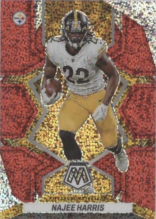 2022 Panini Mosaic - Najee Harris #163 Red Sparkle Prizm for sale ...