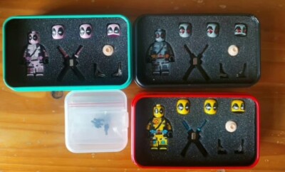 custom 3th party minifig minibrick life deadpool 3 pcs | eBay