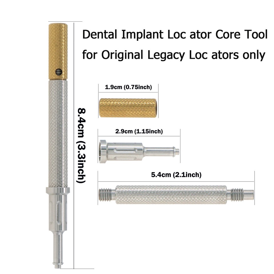 US Universal Implant Dental Retention Caps Insertion Extraction Remove ...