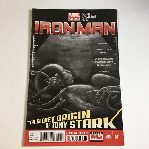 Iron Man #11 VF Marvel Comics 2013 Secret Origin Tony Stark Comic Book ...