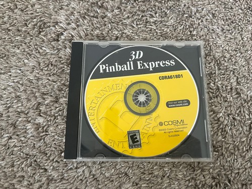 3D Pinball Express Game PC CD Rom Cosmi 2003 - Disc Only | eBay