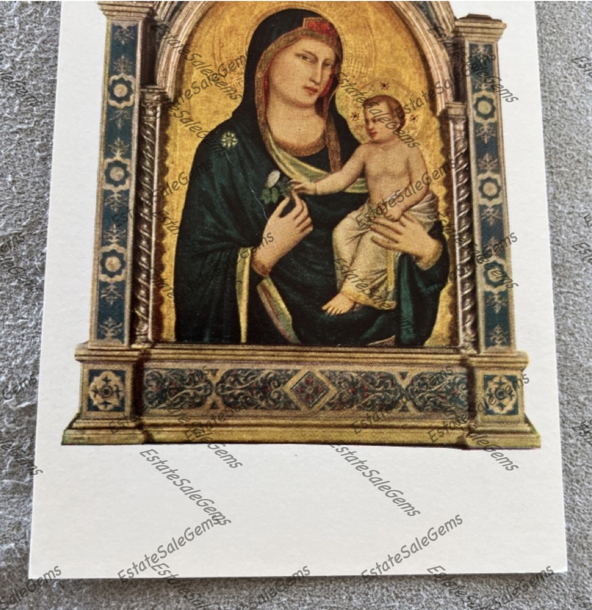 Madonna And Child Giotto