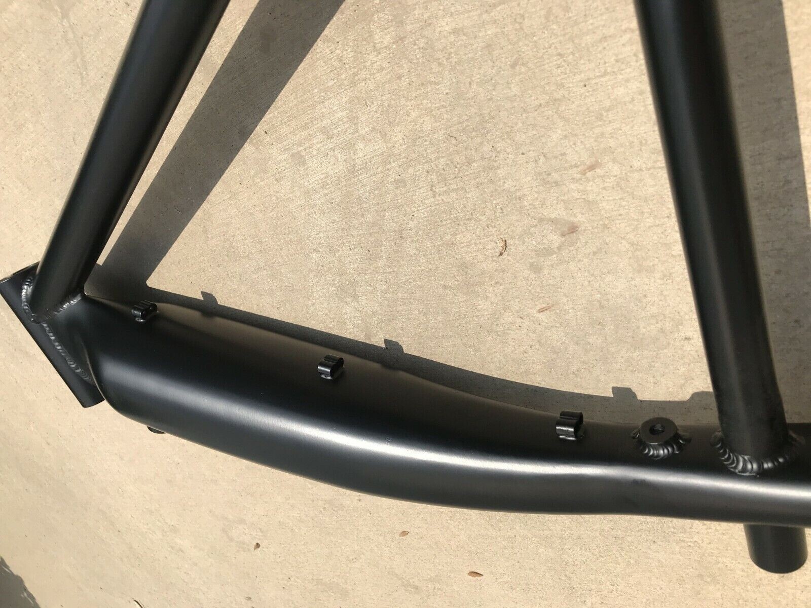 CDH 3.4L Black Gas Tank Frame & 36T Wide Crank & Bike Fork-Gas ...