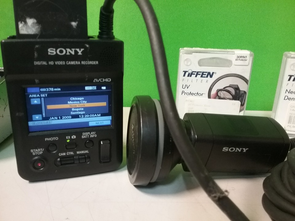 SONY HXR-MC1 Digital HD Video Camera Recorder AVCHD Bundle | eBay