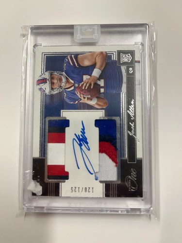 Josh Allen 2018 Panini One #51 Rookie Dual Patch Auto RPA 120/125 ...