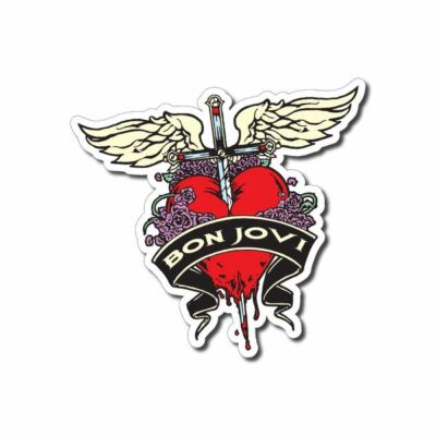 Bon Jovi Sticker / Decal - Rock Band Music CD Album Car Laptop | eBay