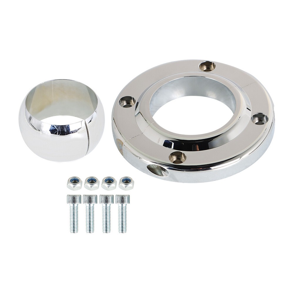 Steering Column Floor Mount Universal For 2" Columns Swivel SBC BBC 350 ...