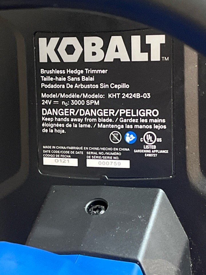 KOBALT TOOLS KHT 2424B-03 **IN STORE PICK UP ONLY** (PSN036825) | eBay