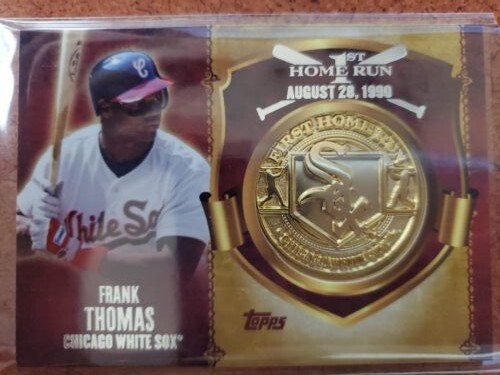 FRANK THOMAS 2015 Topps First Home Run Medallion #FHRM-FT D8383 | eBay