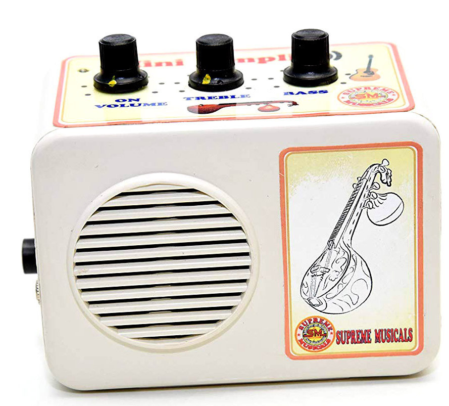 COMPACT PORTABLE AMPLIFIER FOR INDIAN ACOUSTIC ELECTRIC SITAR SAROD ...
