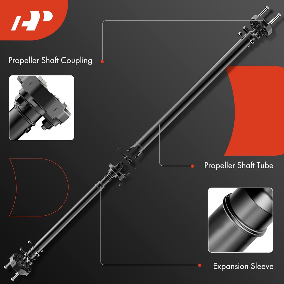 A-Premium Rear Driveshaft Prop Shaft Assembly for Audi A8 Quattro 2011 ...