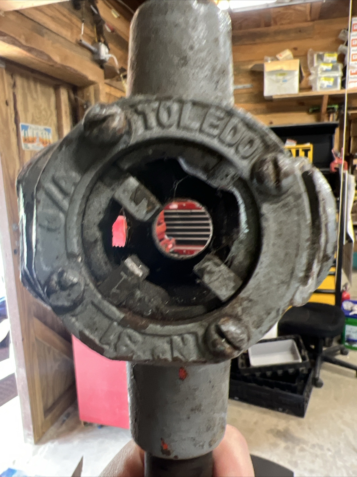 Vintage TOLEDO No. 31 Combination pipe threader. 1", 1/2", 3/4" Dies ...