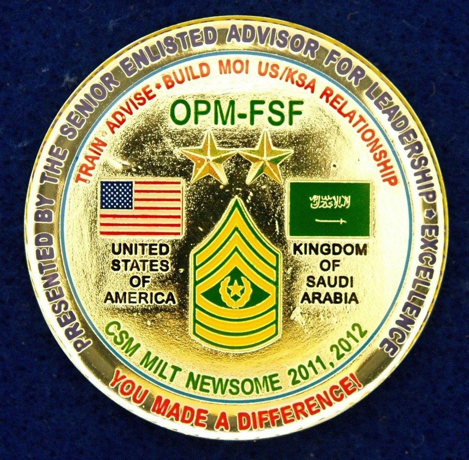 US Army AMEDD NCO Academy Commandants Challenge Coin C-23 | eBay