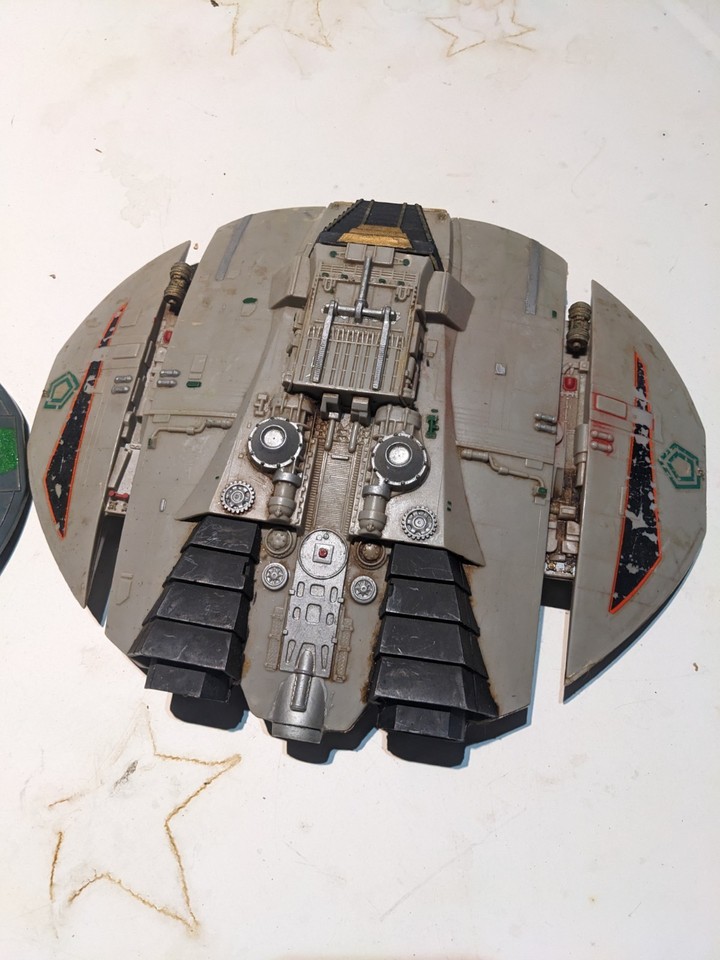 Battlestar Galactica Cylon Raider Lot Of 2 Revell Model & Mattell 1978 ...
