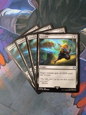 Overkill x 4 | *% Off 2+ | Final Fantasy | NM | MTG | eBay