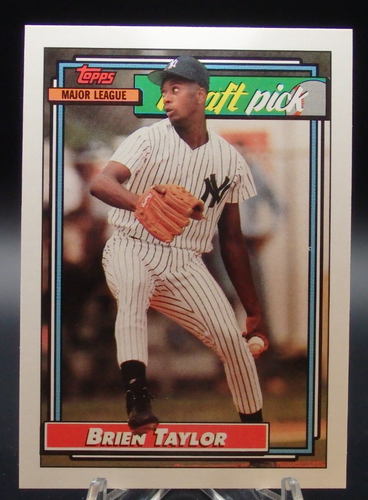 1992 Topps Draft Pick #6 Brien Taylor RC MINT | eBay