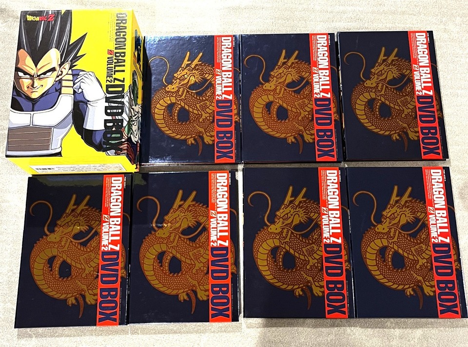 Dragon Ball Z DVD Box Dragon Box Z Vol.1 & Vol.2 Complete set From ...