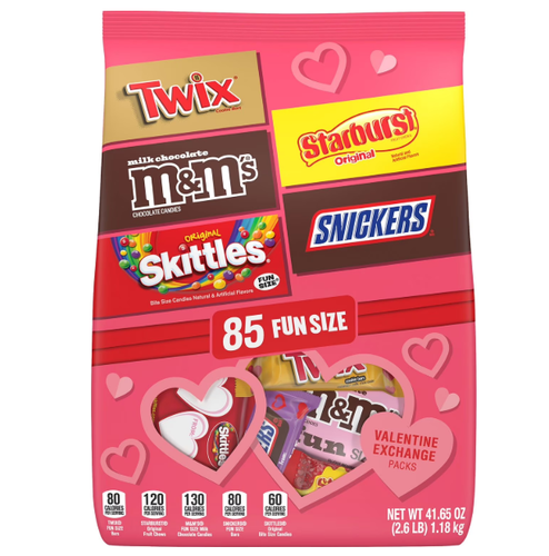 Mars Mixed Valentine's Day Candy, Variety Pack, Fun Size, 85 ct. | eBay
