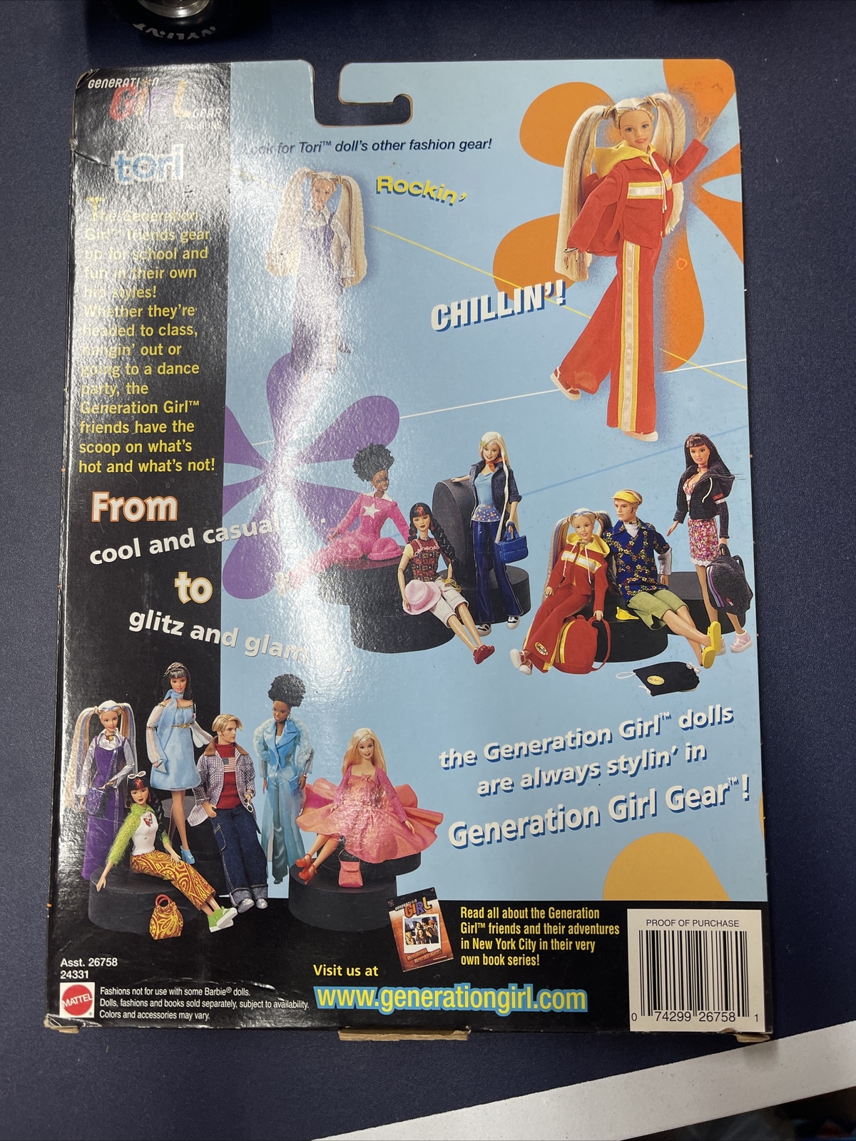 Mattel Generation Girl Gear Mari Doll Fashion Outfit 1999 for sale ...