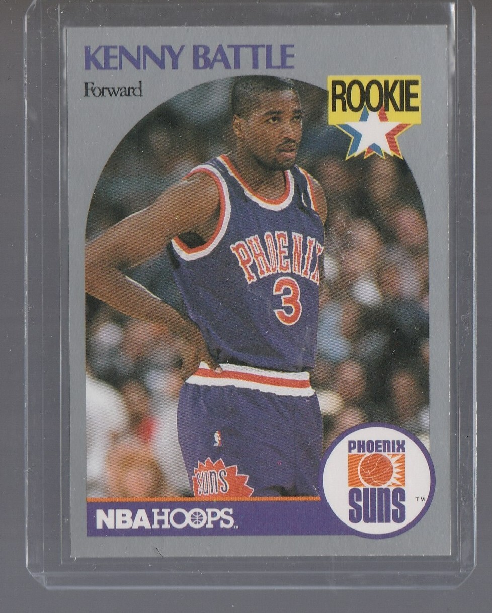 Kenny Battle Rookie Card 1990-91 NBA Hoops Card #233 | eBay