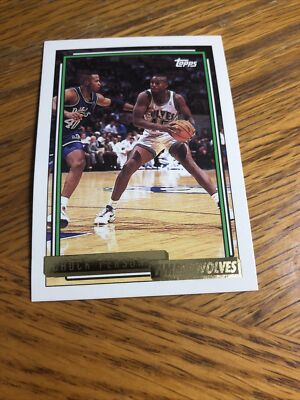 1992 Topps Gold Chuck Person 327 Minnesota Timberwolves | eBay
