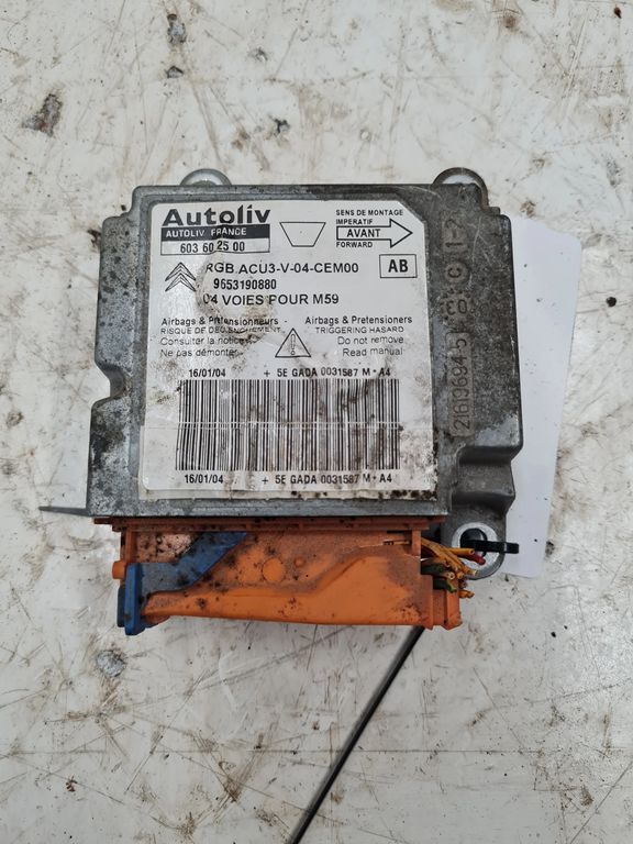 Citroen Berlingo 2003 Control unit module 603602500 RAN25907 | eBay