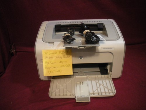 HP Laserjet Pro P1005 Standard printer Pg Count 40,110 | eBay