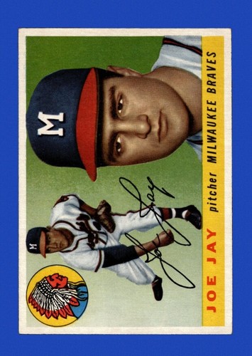 1955 Topps Set-Break #134 Joey Jay EX-EXMINT *GMCARDS* | eBay