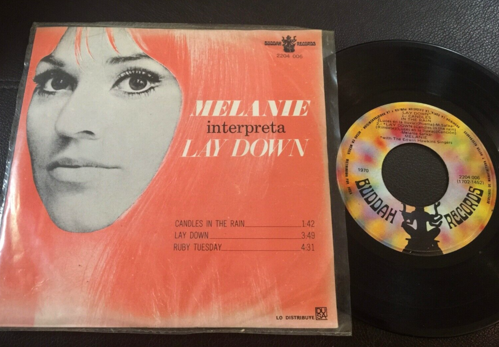 MELANIE Lay Down +2 1970 MEXICO 7" EP Folk Rock | eBay
