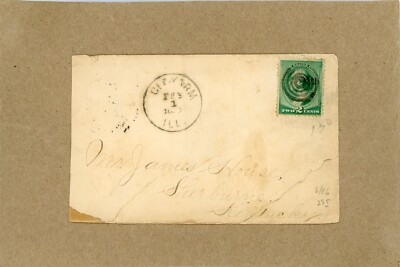GLENARM, ILLINOIS (CDS) TO JAMES HOUSE, SHERBURNE, KENTUCKY - FEBRUARY ...