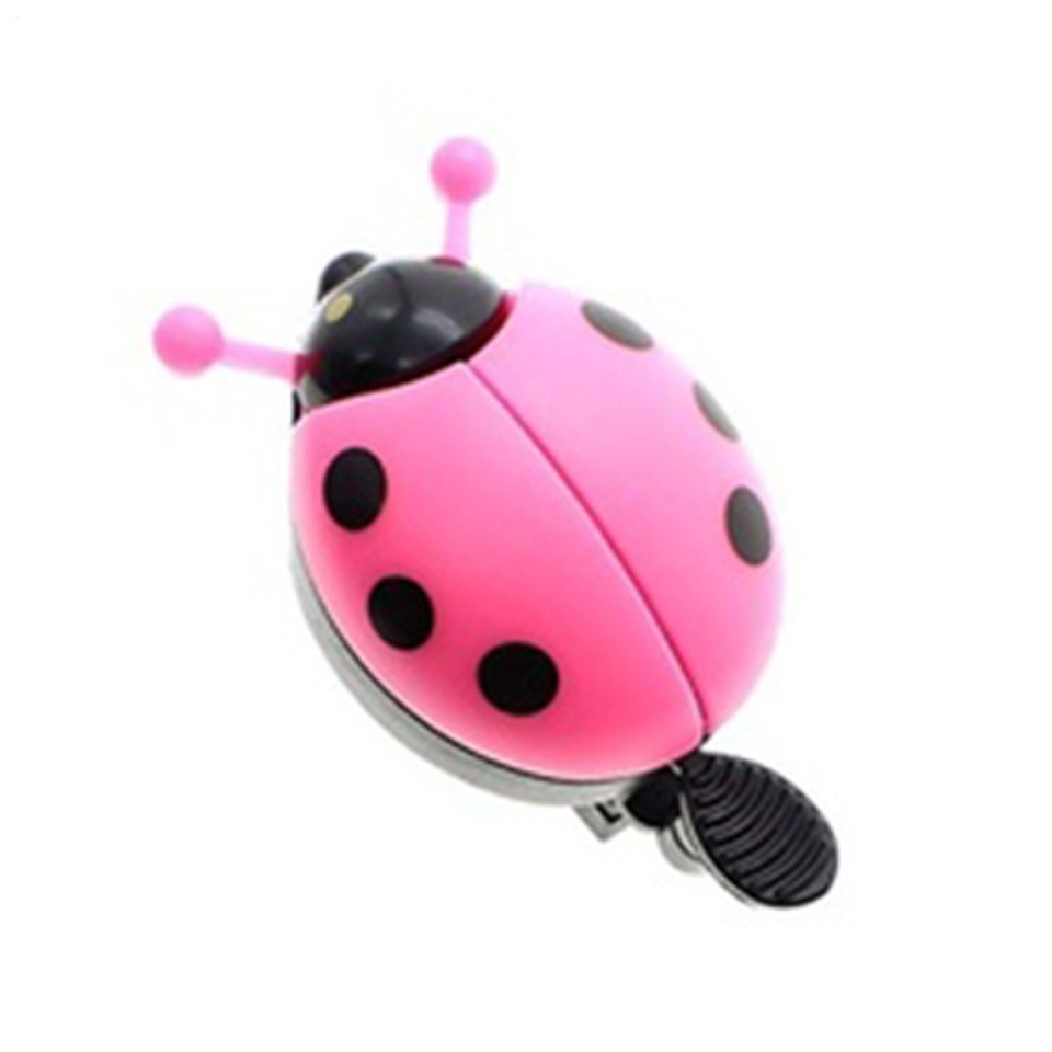 Kids Ladybug Bicycle Bell Children Cute Ladybug Bicycle Horn Stainless ...
