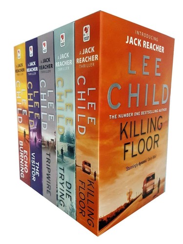 Lee Child Jack Reacher Series 1-5 Collection 5 Books Set Visitor ...