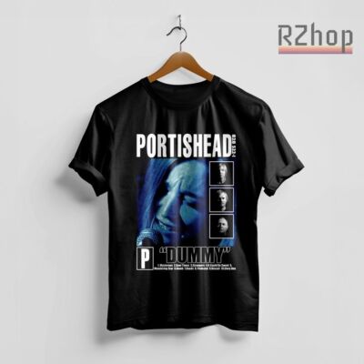 Portishead Dummy 90s Retro style Black T shirt Classic tee Men Women ...