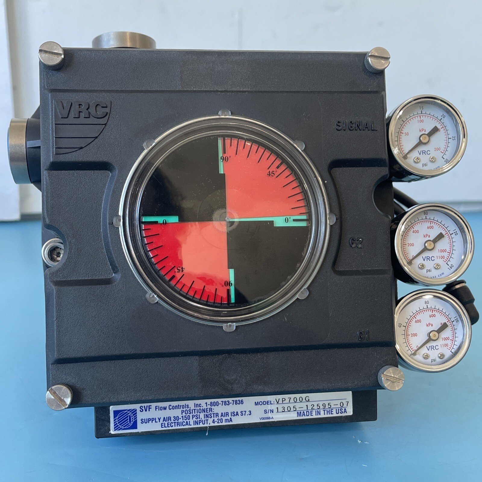 *BRAND NEW* SVF Flow Controls aero2 A2S-50-10-V Actuator SB7 Valve ...