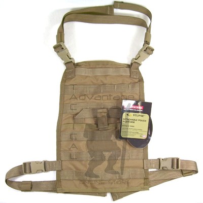 BAE Systems ECLiPSE Foldable Chest Rig MOLLE Platform - coyote brown ...