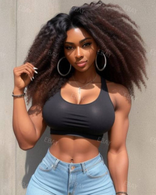 Fantasy Ebony Petite Fit Curvy Girl Model Photo Risque 8x10 Art Print C8212 | eBay