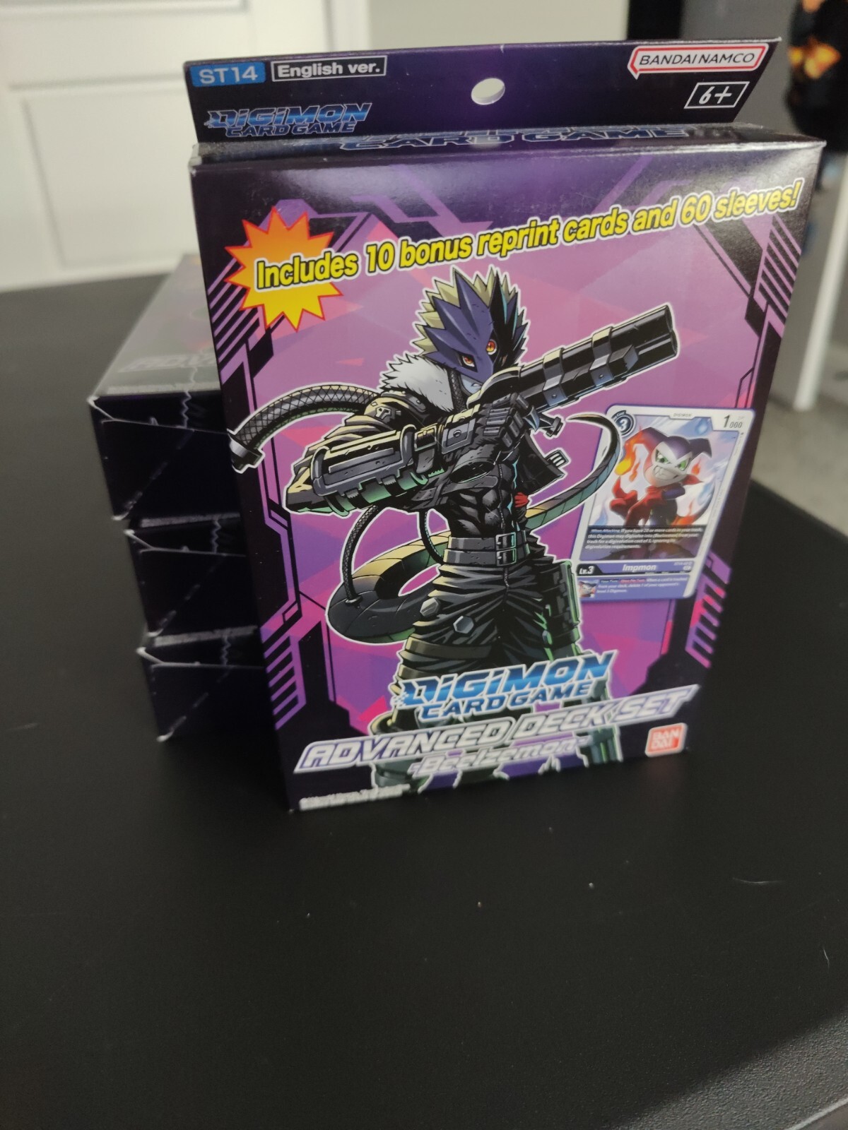 DIGIMON TCG ST-14 ADVANCED DECK SET Beelzemon - ENGLISH Ready to ship ...