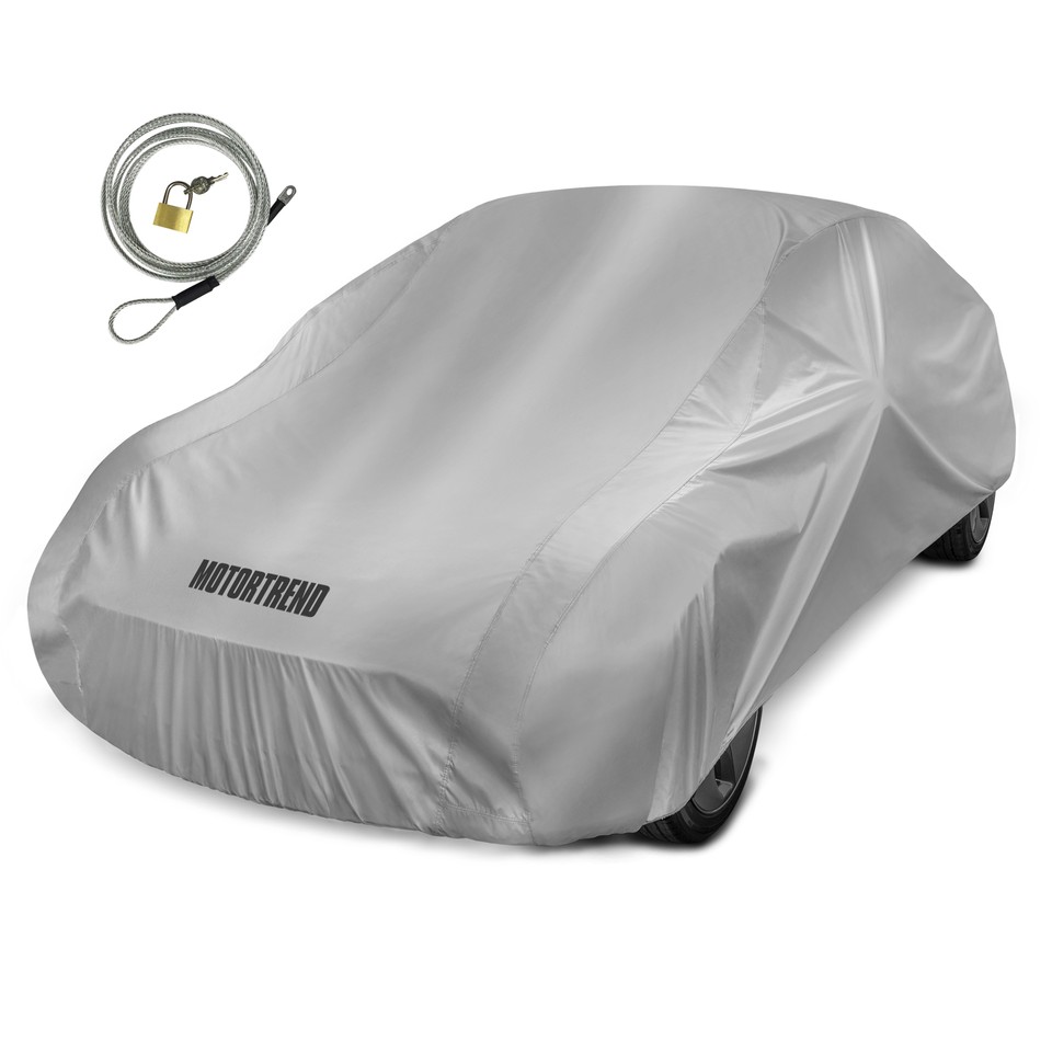 Car Cover Waterproof All Weather Outdoor Heavy Duty UV Snow Rain Hail ...