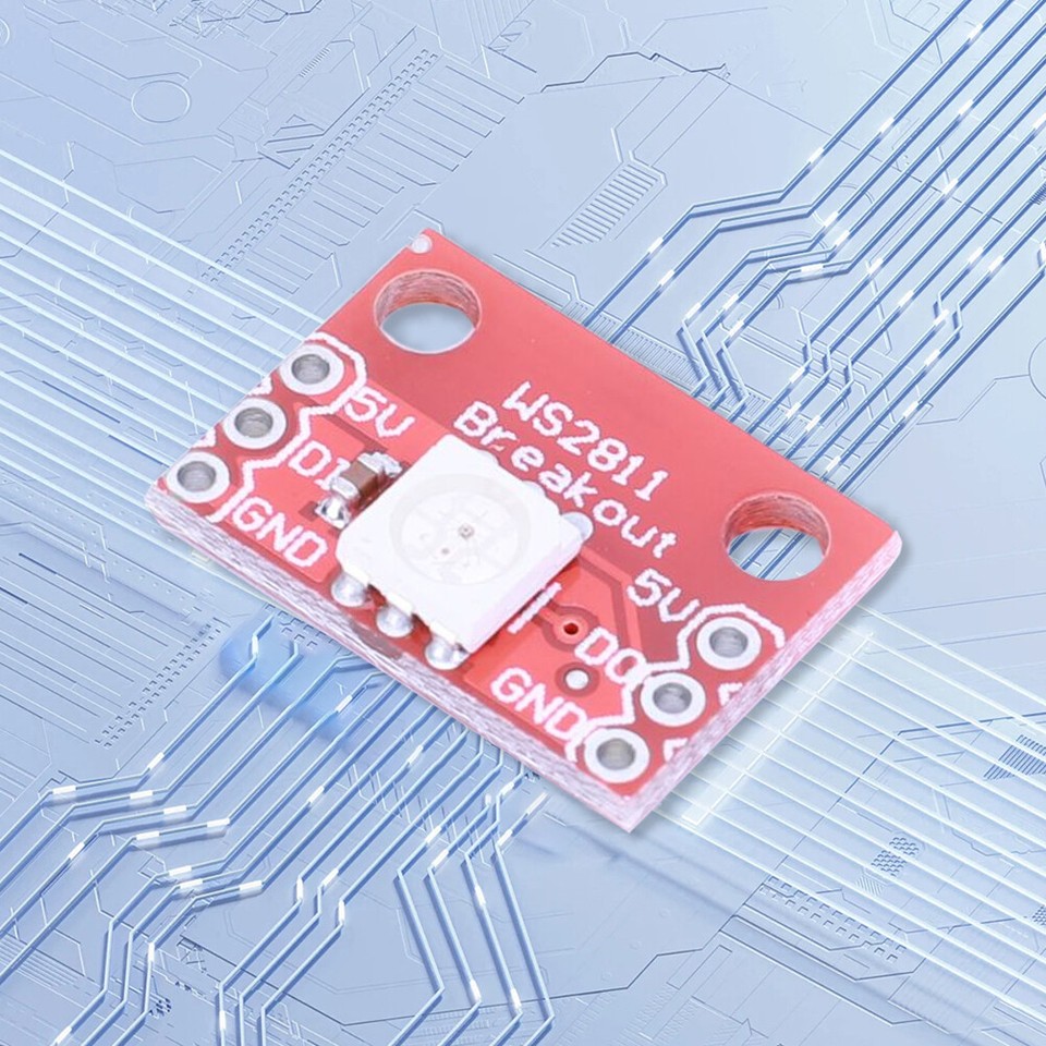 5 Stücke WS2812 RGB LED Breakout Modul RGB LED Elektronische Platine ...