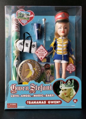 Gwen Stefani Doll NEW IN BOX Bananas Gwen LIMITED EDITION FIRST SERIES ...