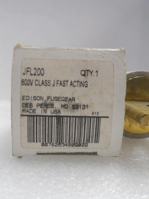 New Edison JFL 200 amp Class J Fuse Buss JKS 600 Volt NIB | eBay