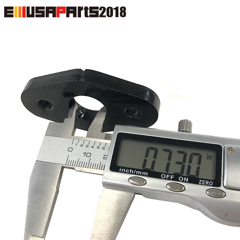 New Oxygen Sensor Install Kit Black Mild Steel Flange& M6 x 1.25 Studs ...