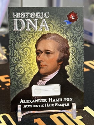 2022 Historic Autographs Historic DNA Alexander Hamilton Authentic Hair ...