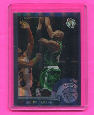 VIN BAKER BOSTON CELTICS 2002-03 TOPPS CHROME NBA BASKETBALL REFRACTOR ...